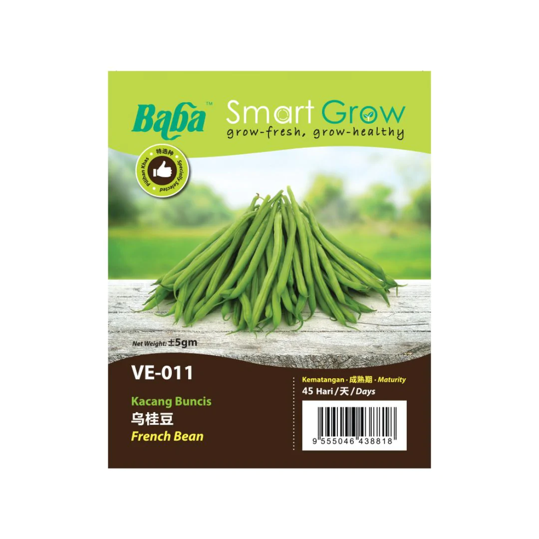 Baba Seed Ve 011 French Bean Noah Garden Centre