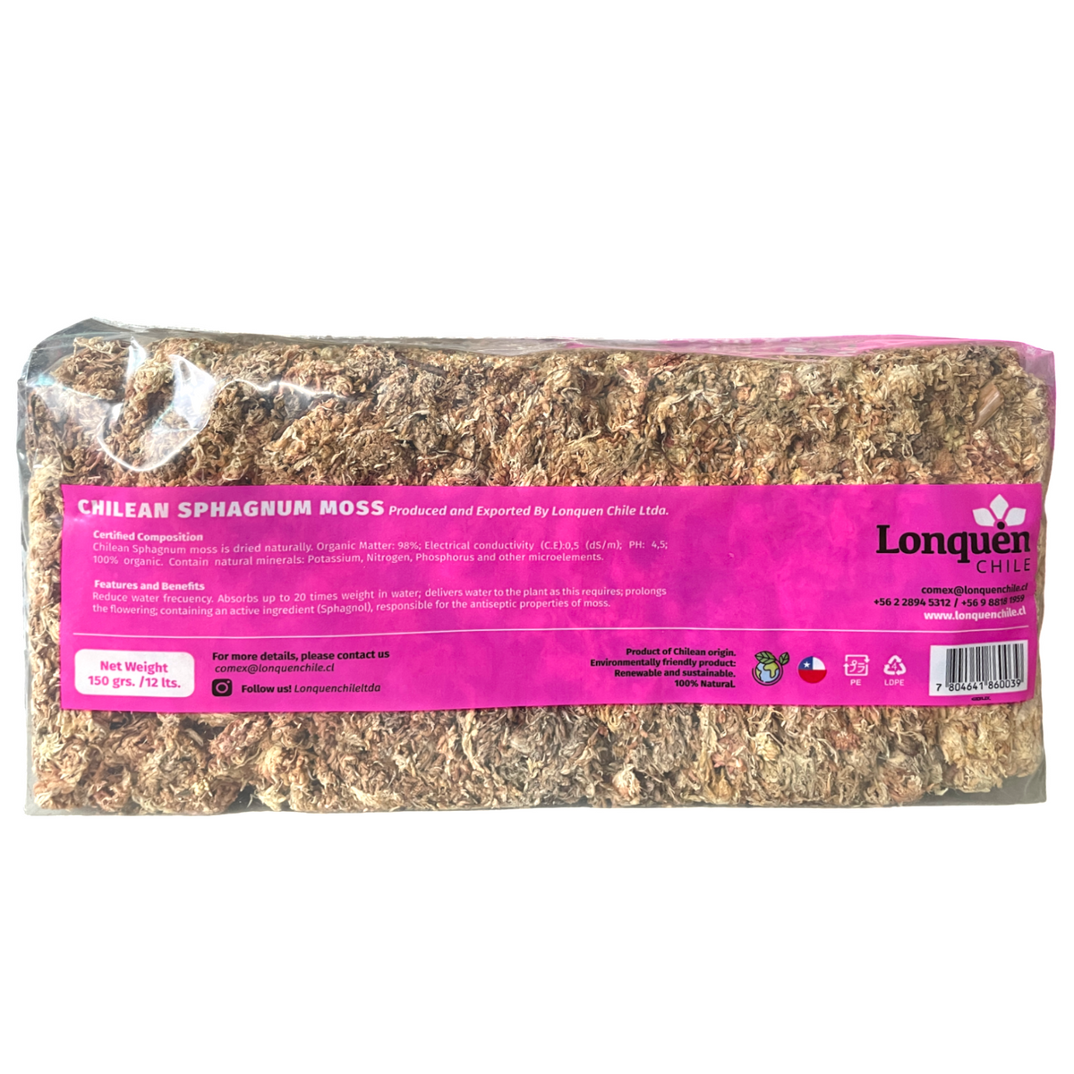 Chilean Sphagnum Moss, Various Packaging – Noah Garden Centre